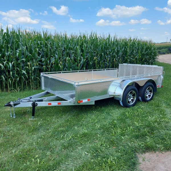 Aluminum & Steel Utility, Enclosed Trailers & Equipment Sales Canada ...